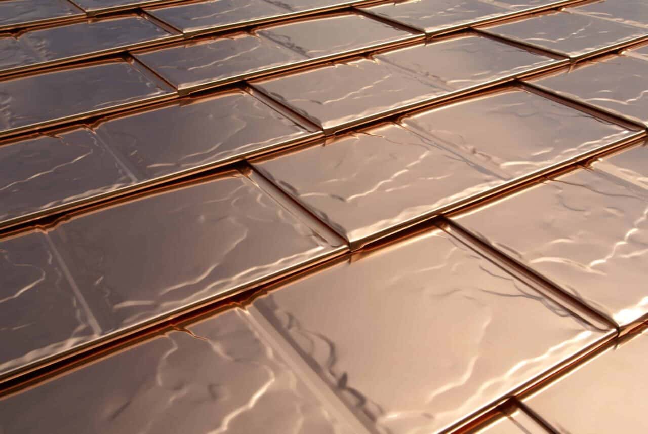 INTERLOCK SOLID COPPER METAL ROOFING | METAL ROOF NC